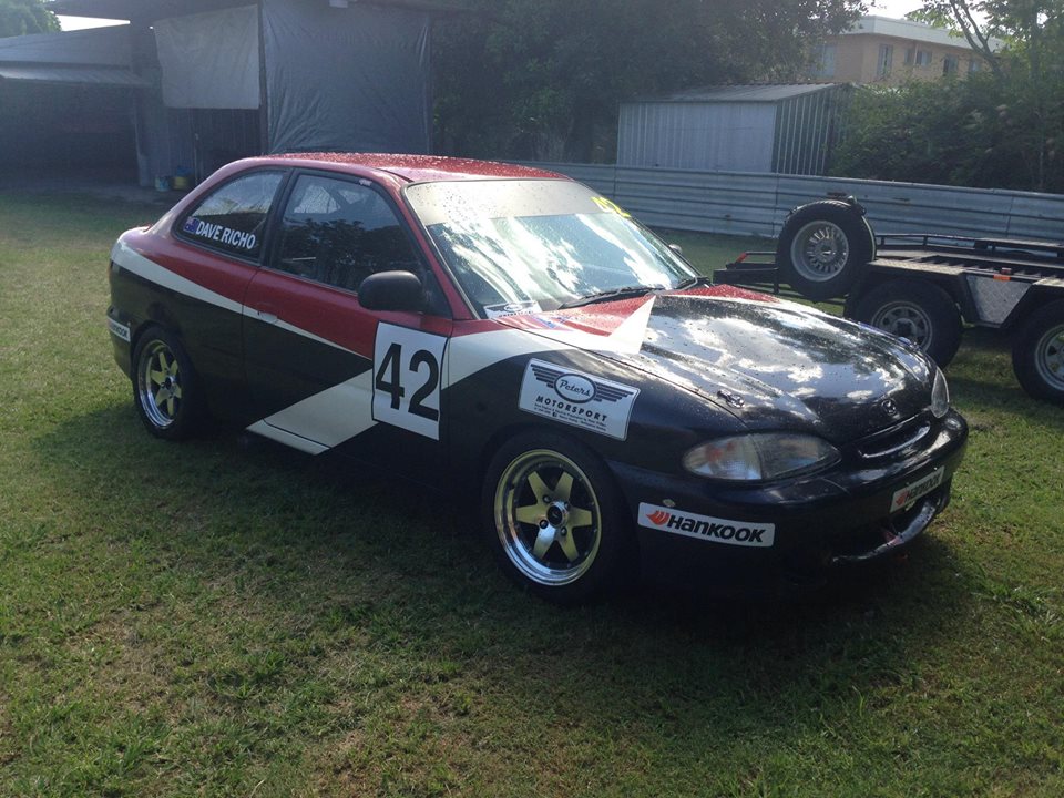 Koya Wheels Hyundai Excel Race Car